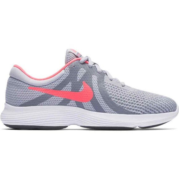 Nike | Shoes | Youth Girls Nike Revolution 4 Wolf Greyracer Pink ...